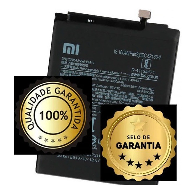 Kit Battriia Original Xiaomi Redmi Note 8 Pro Bm4j Imediato | Shopee Brasil