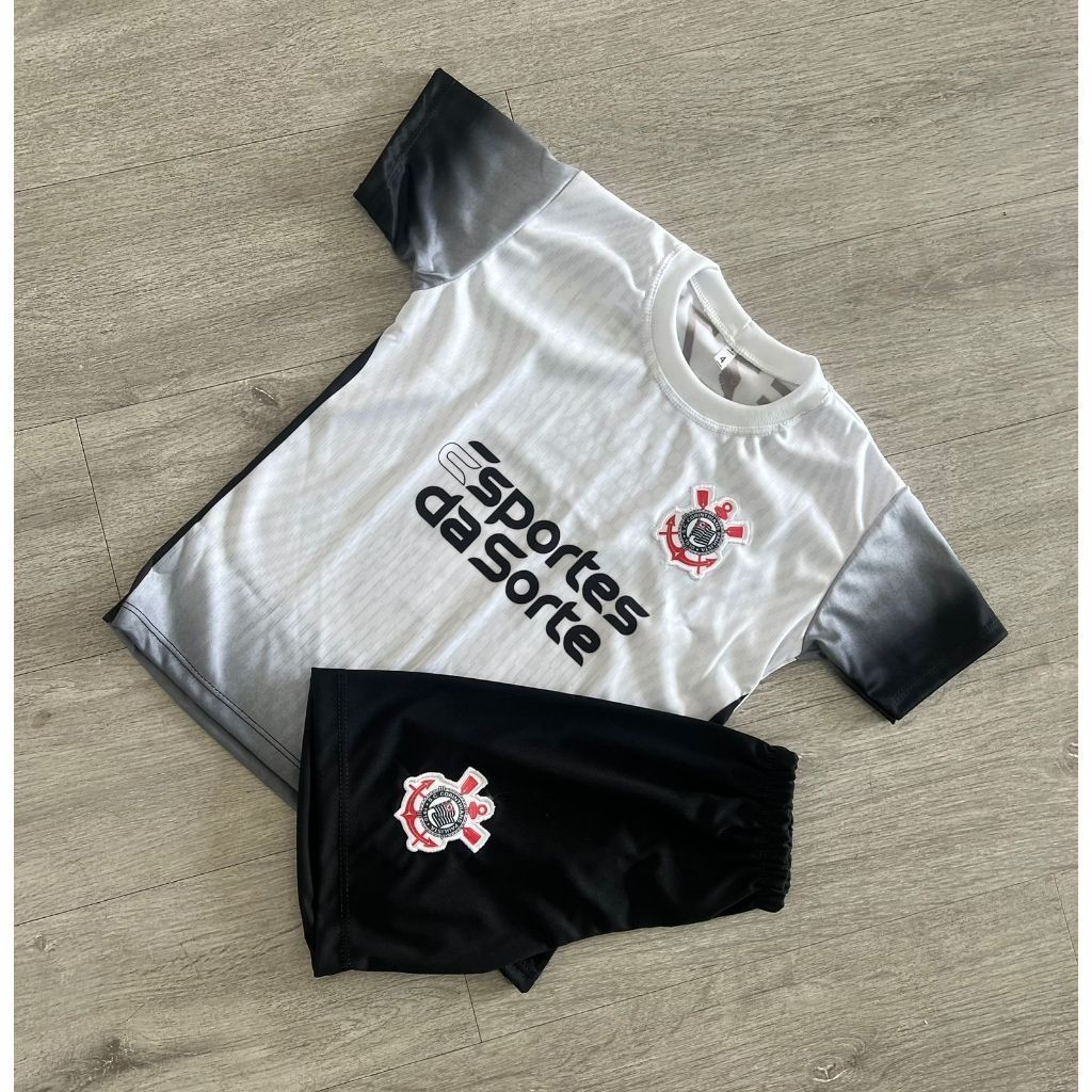 Conjunto do Corinthians Japão Bege Uniforme MAIS VENDIDO Edição 2023 ...
