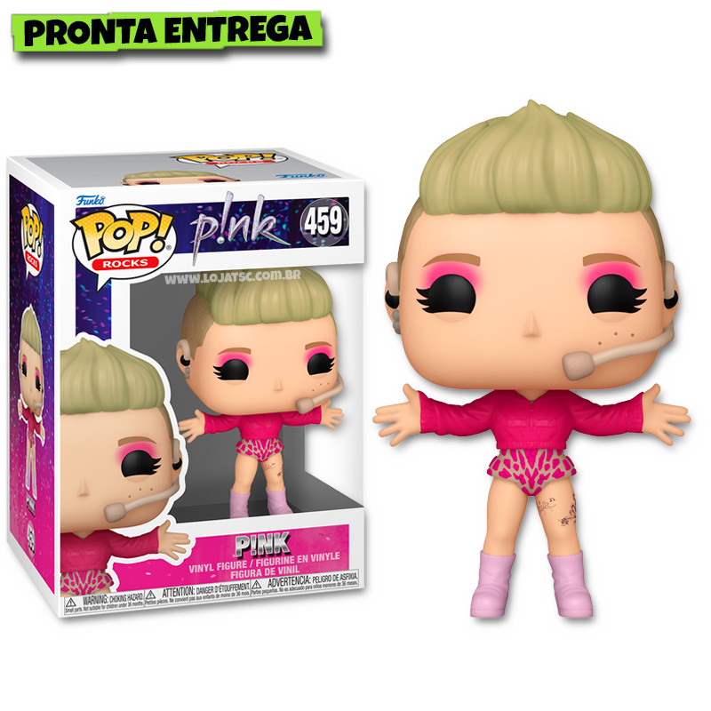 Funko Pop Rocks Pink - Trustfall Tour 459 | Shopee Brasil