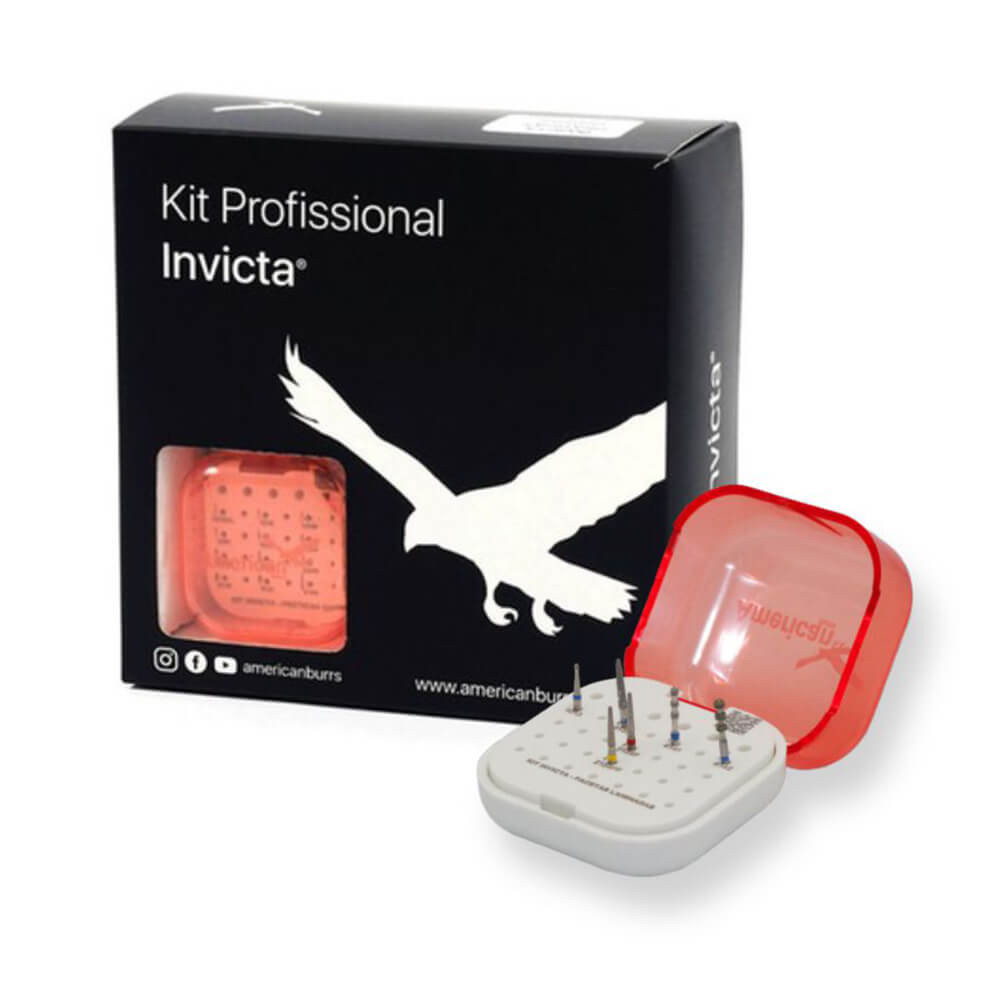 Kit Profissional Invicta Facetas Laminadas Ref. 12234 - American Burrs ...