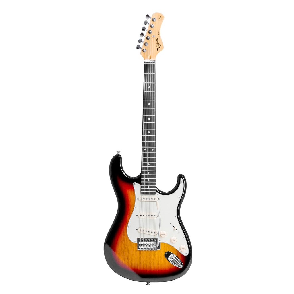 Guitarra Eletrica Tagima Tg-500 Sunburst Escala Escura Strat | Shopee ...