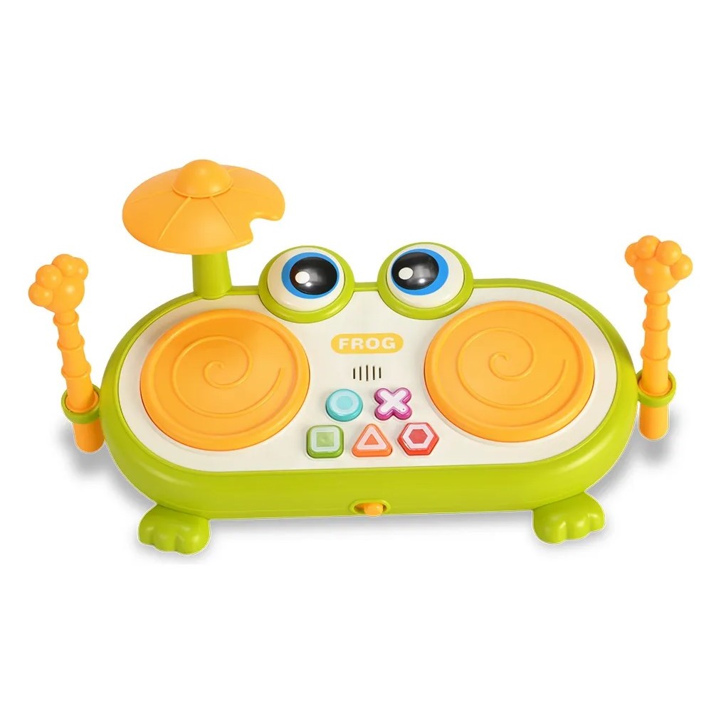 Baby Land Sapo Musical Bateria Eletrônica Infantil Para Bebê | Shopee ...
