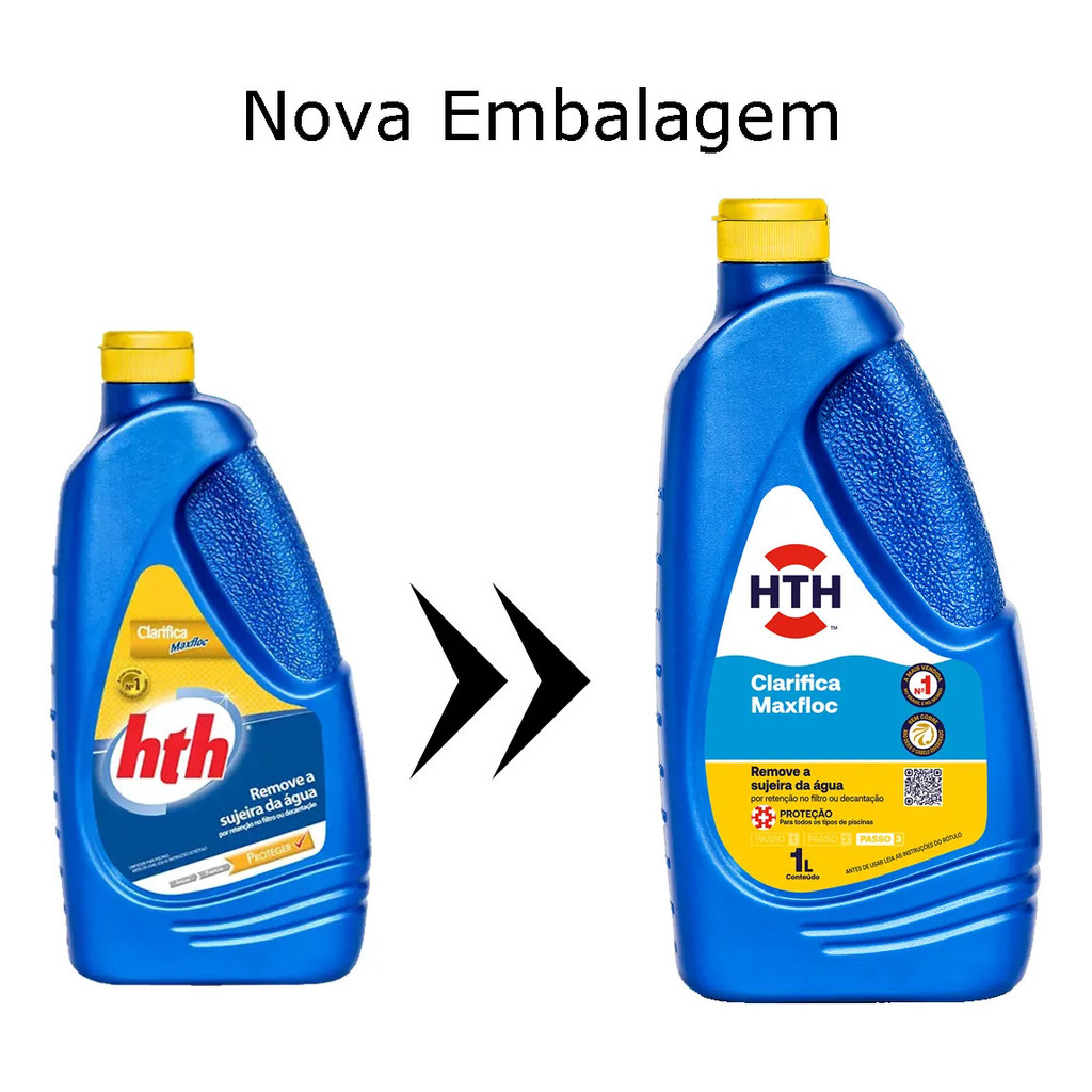 HTH CLARIFICA MAXFLOC 1L | Shopee Brasil