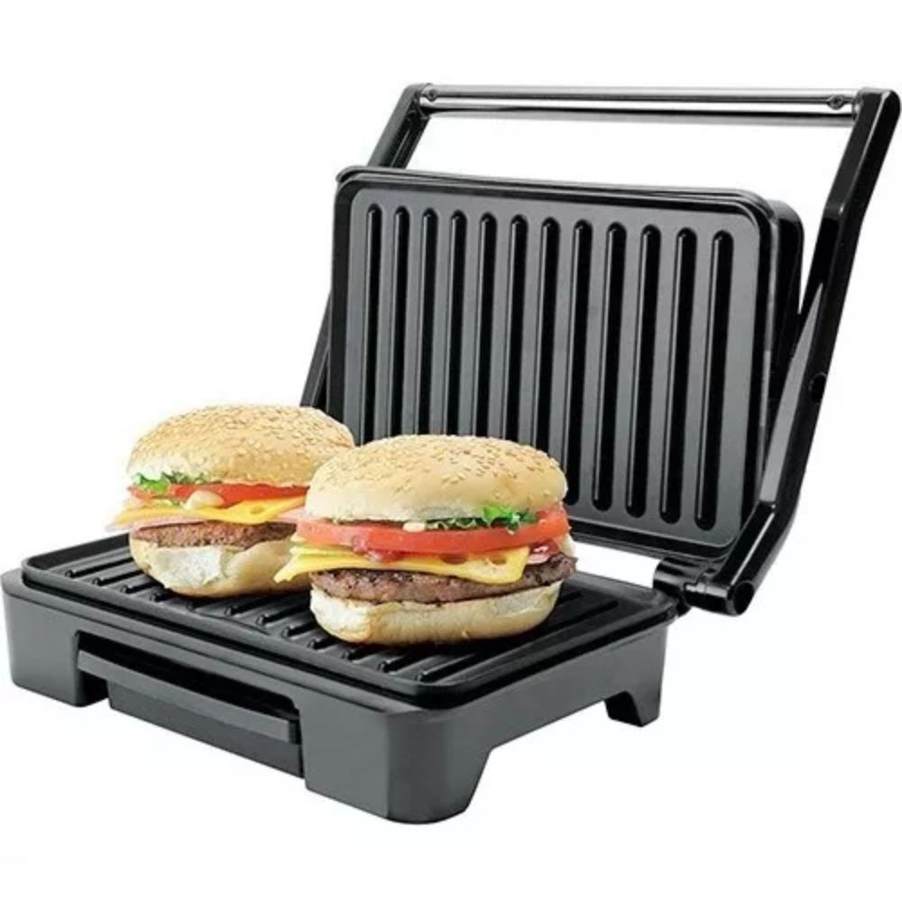 Grill Elétrico Mallory Asteria Compact 900W Inox | Shopee Brasil
