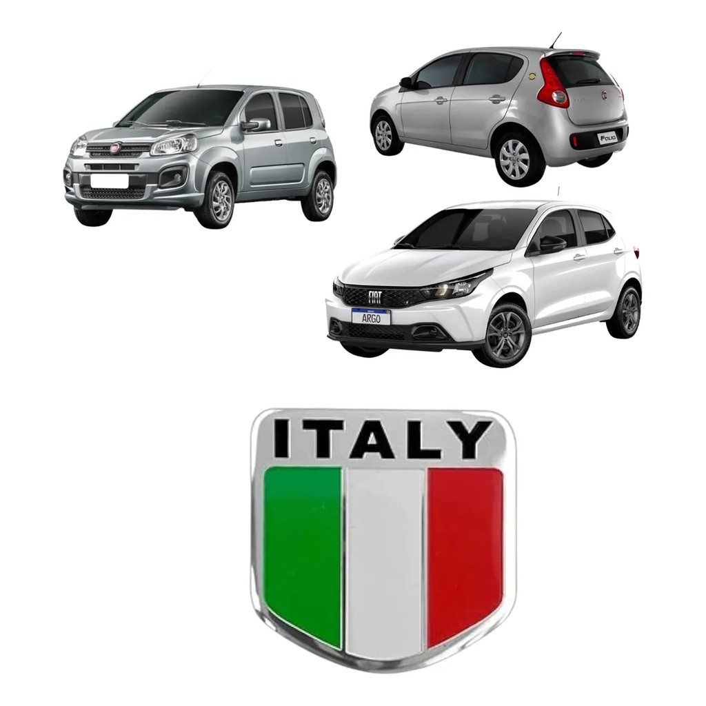 EMBLEMA ITALY BRASAO | Shopee Brasil