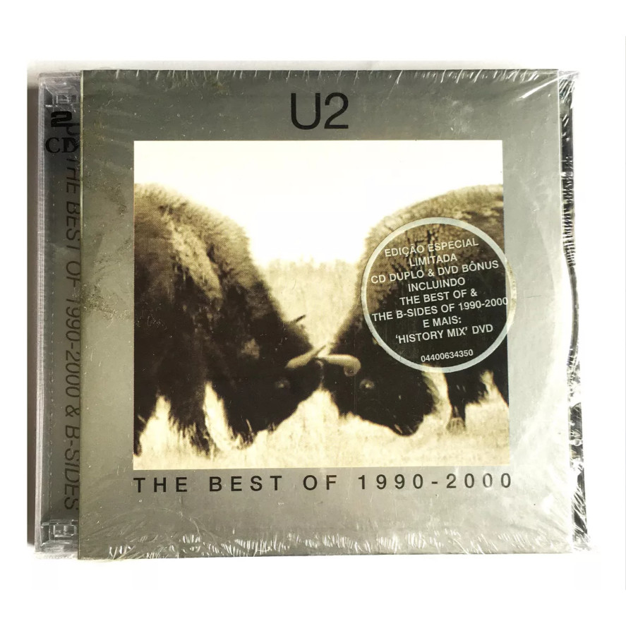 CD U2 – The Best Of 1990-2000 & B-Sides (2CD + DVD) | Original e ...
