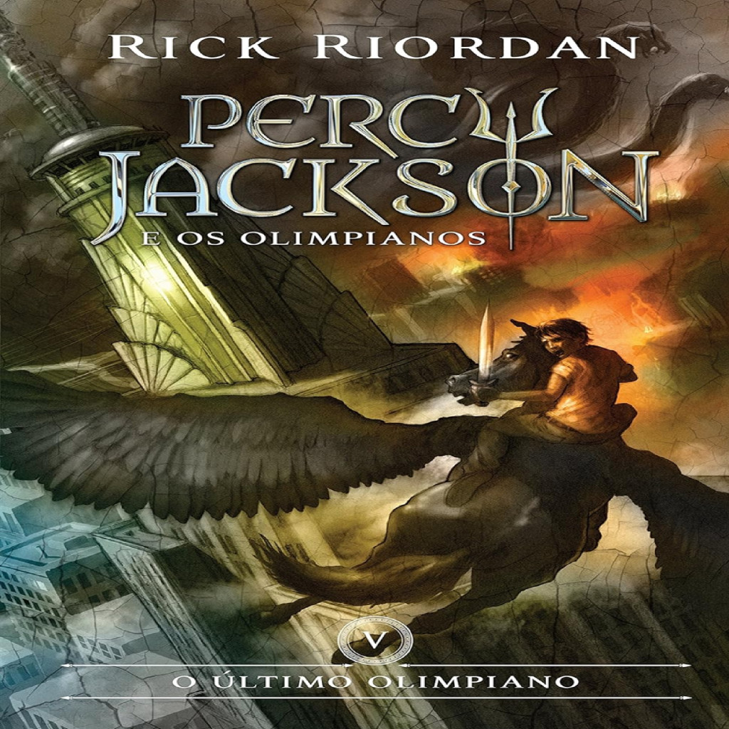 O último olimpiano - Vol. 5 Percy Jackson e os Olimpianos (Usado) autor Rick Riordan | Shopee Brasil