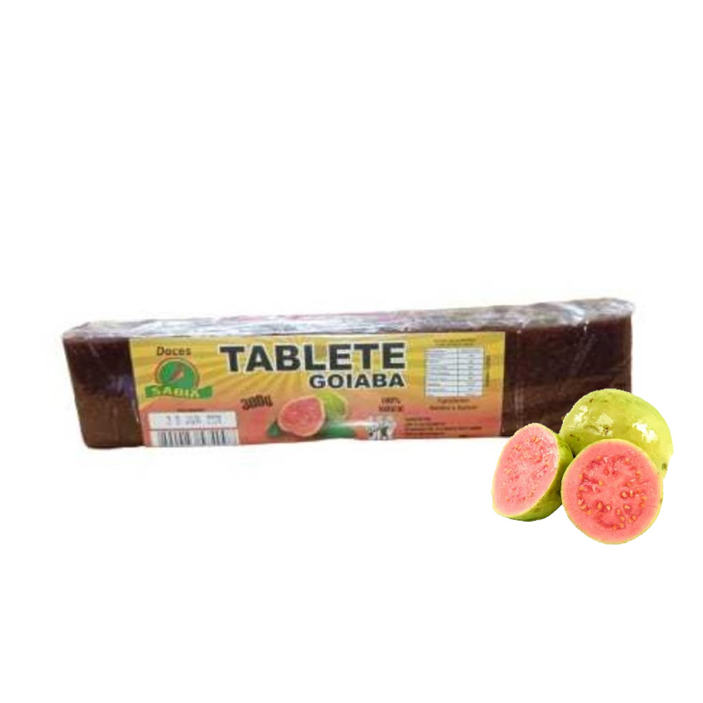 Doce Tabletão de Goiaba - 800g (100% Paraíba) | Shopee Brasil
