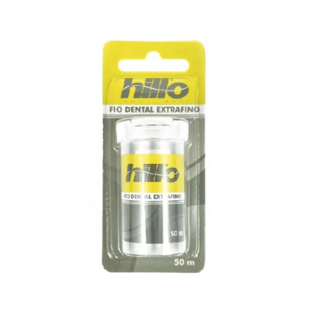 Fio Dental Hillo Extra Fino 50M. | Shopee Brasil