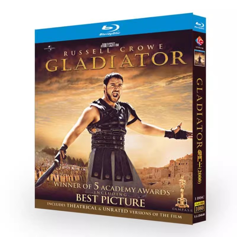 Gladiador De Filme Americano De Disco Blu-ray (2024) 1BD H001 | Shopee Brasil
