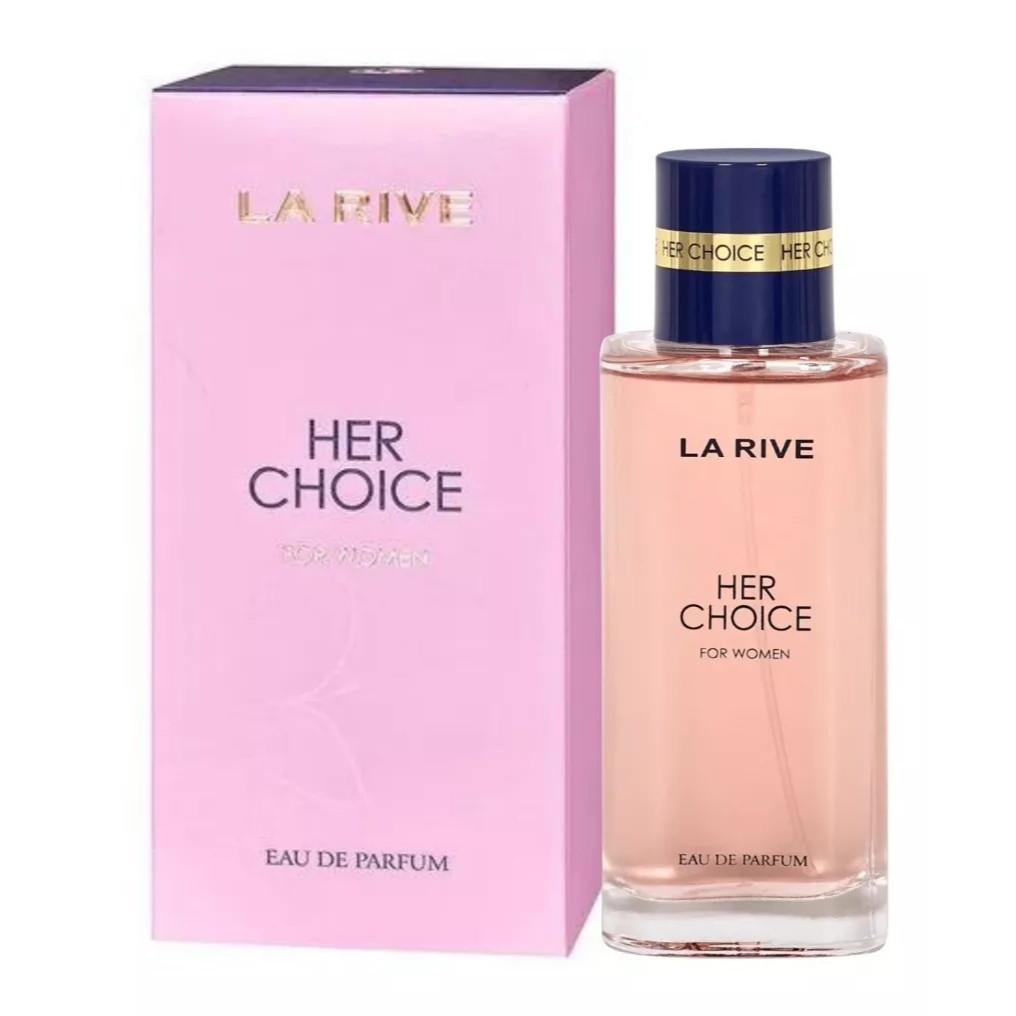 Perfume La Rive Her Choice For Women Eau de Parfum 100ml | Shopee Brasil