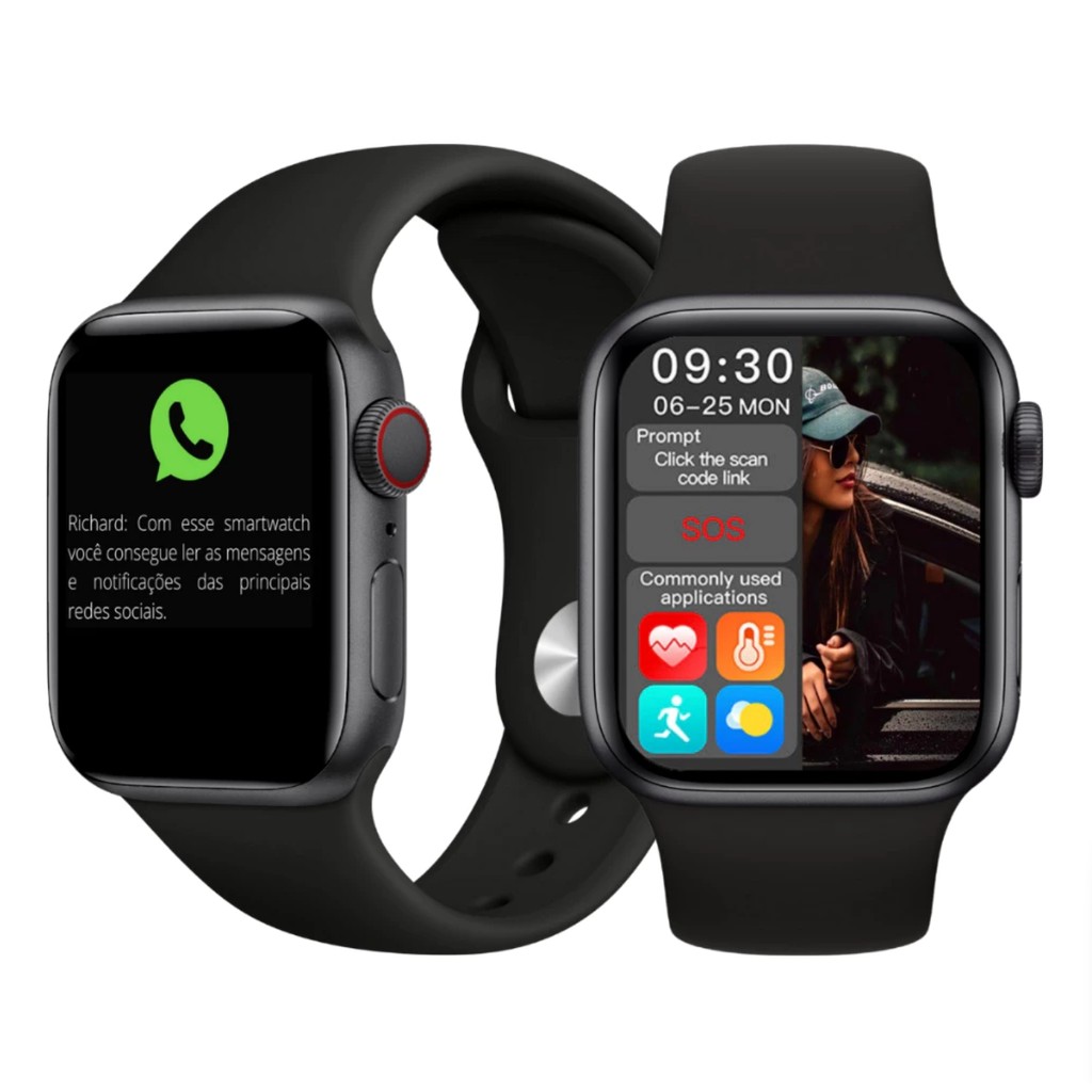 Smartwatch S9 Series MAX Relógio inteligente Bluetooth Call Heart Rate ...