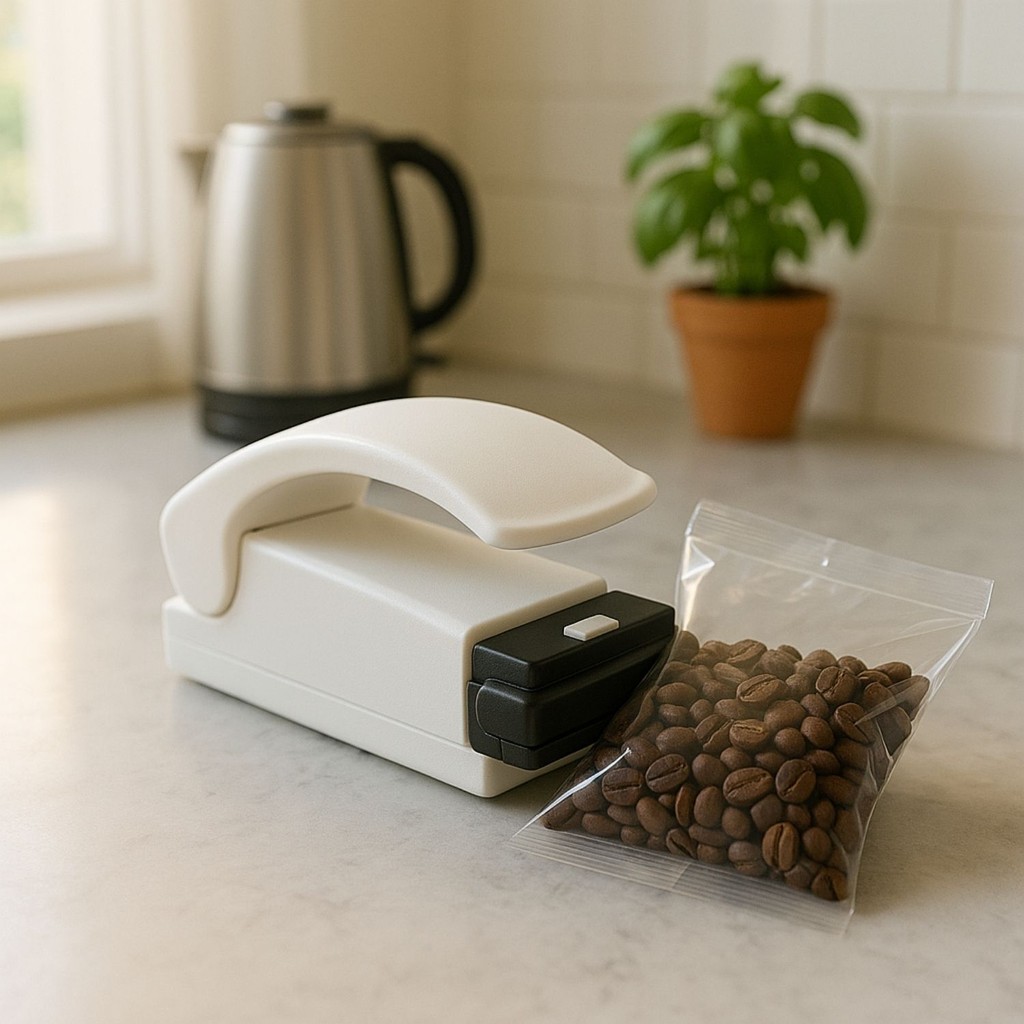 Mini Seladora De Sacos Plásticos Embalagens De Alimento A Pilha - Clink ...