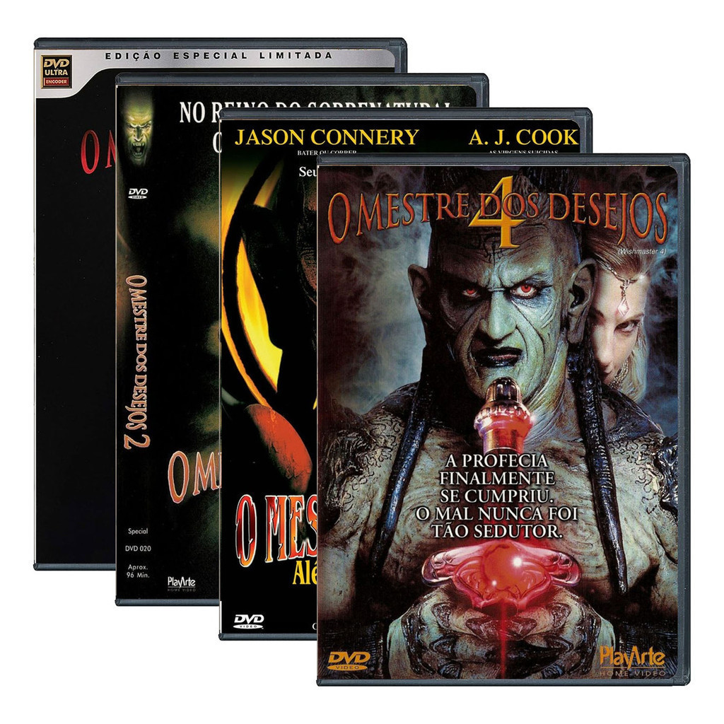 Dvd O Mestre Dos Desejos 1 2 3 4 | Shopee Brasil