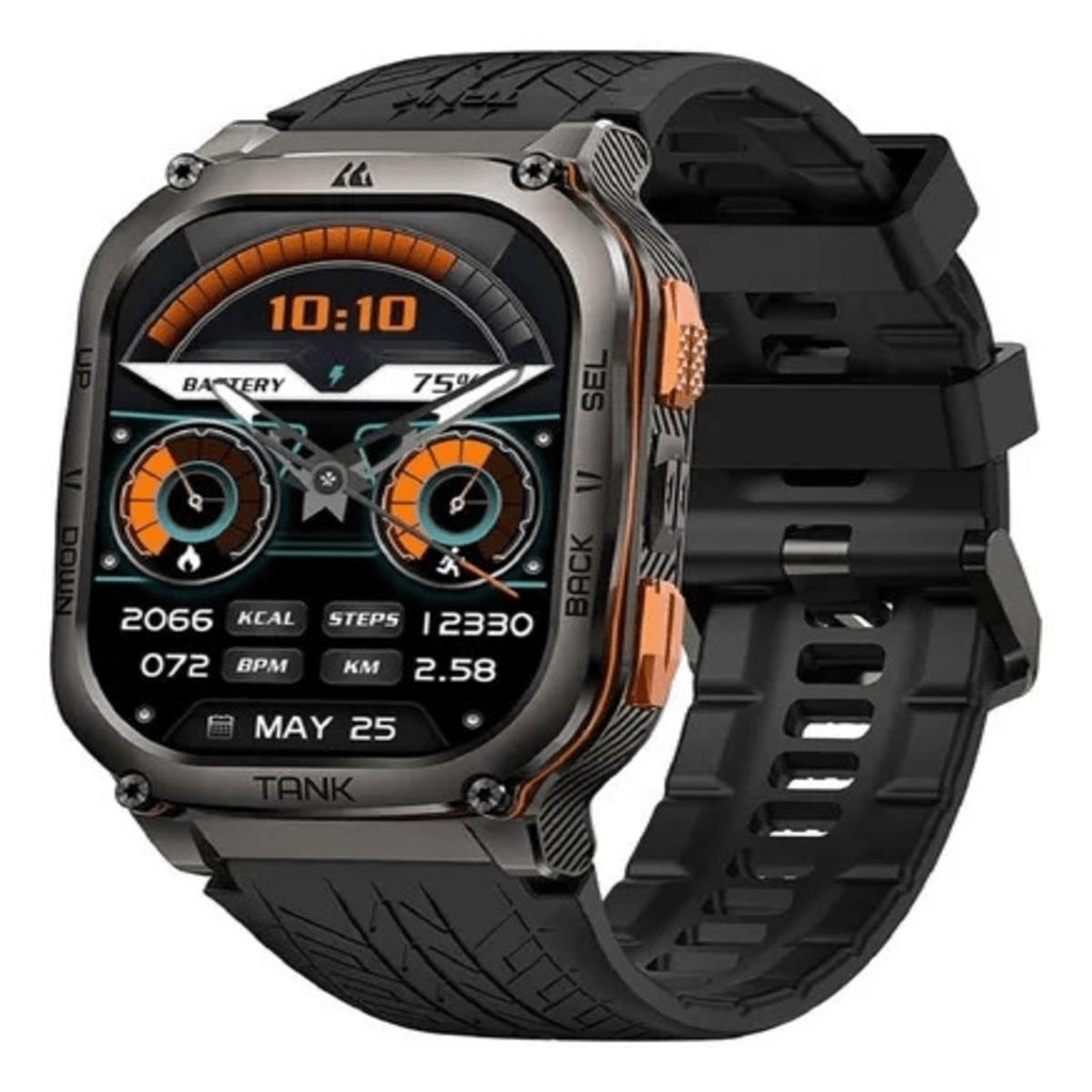 Smartwatch Tank M3 Ultra GPS Resistência Militar – Preto | Shopee Brasil