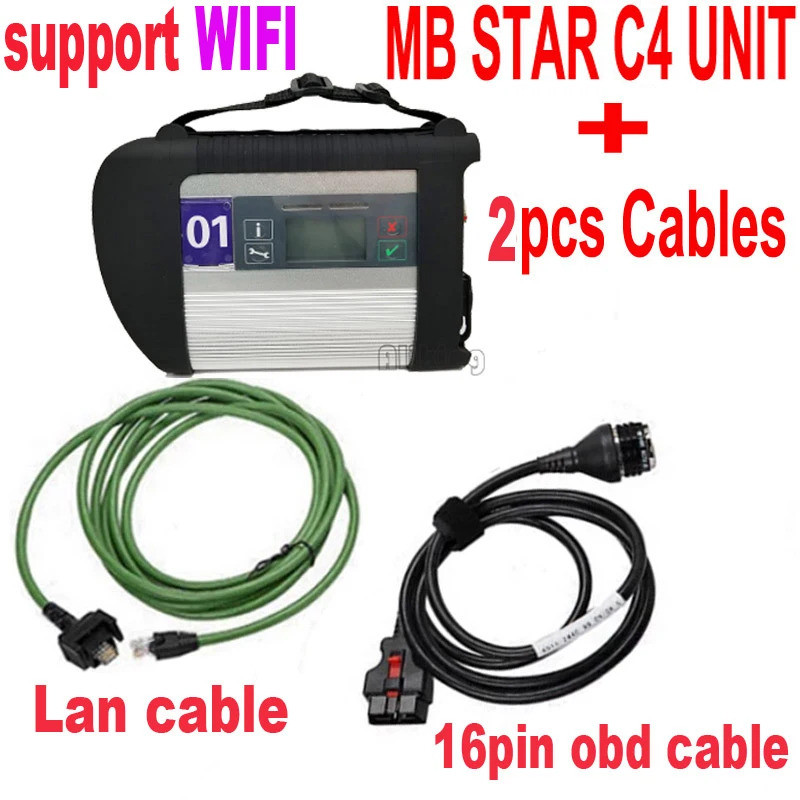 MB Star C4 suporta wifi SD Connect c4 scanner obd2 Cabo Multiplexador ...