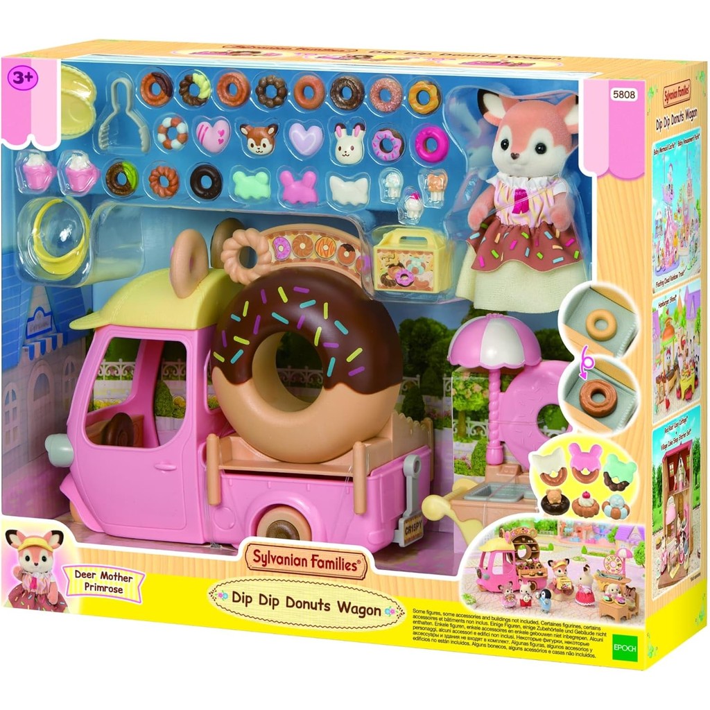 VAN DE DONUTS SYLVANIAN FAMILIES - EPOCH | Shopee Brasil