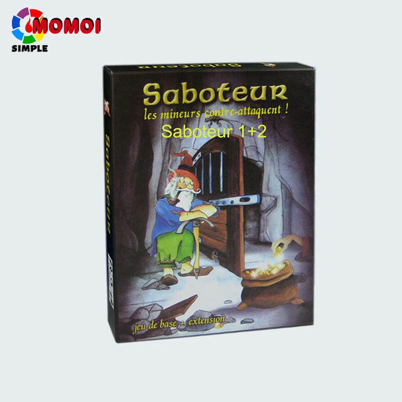 Saboteur "Board Game 1+2 Version/Saboteur1 Version Jeu De Funny Board ...