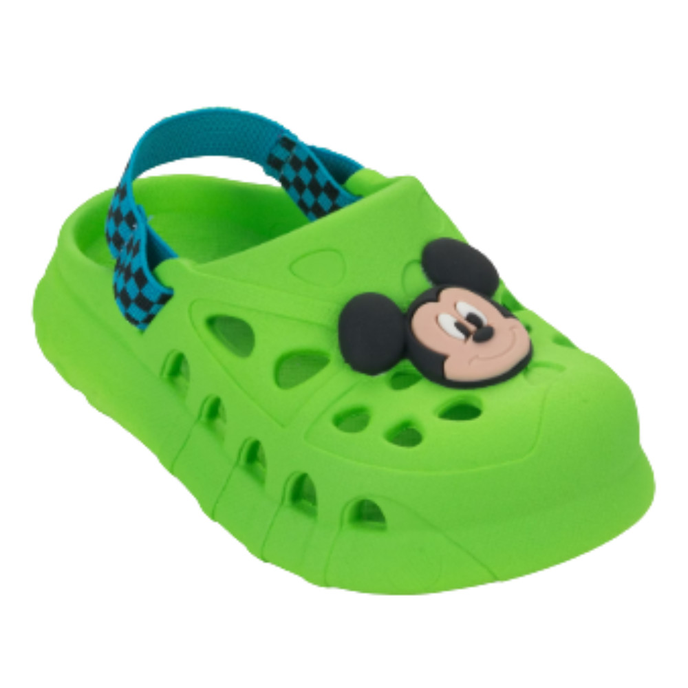 Sandália Babuche Disney Magic Azul Mickey Verde | Shopee Brasil