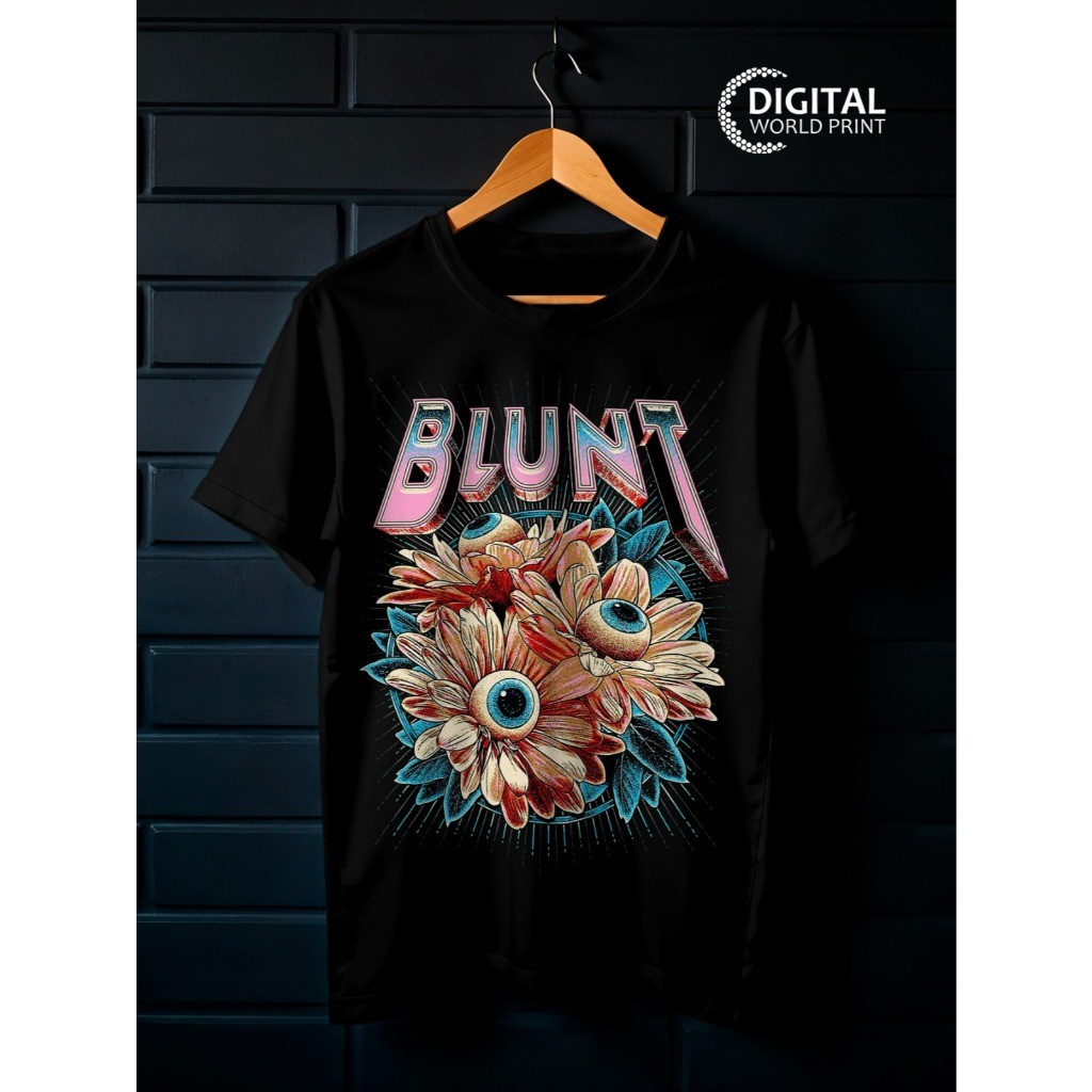 Camiseta Oversized Streetwear Premium Blunt Dtf Ref3077 | Shopee Brasil