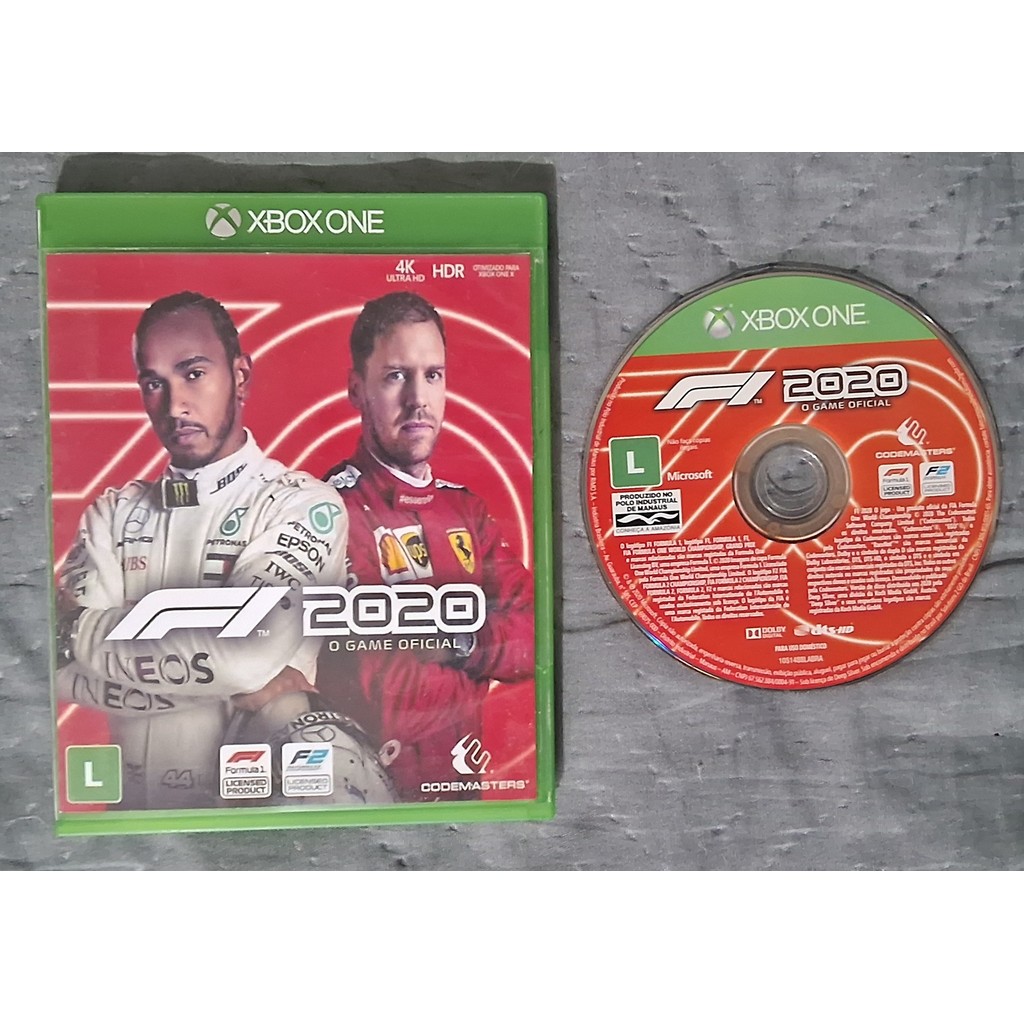 Formula One 2020 - F1 2020 para XBOX One - Disco original, testado e ...