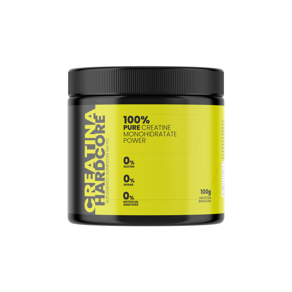 Creatina Monohidratada Hardcore 100% pura - Top Labs 100g - Creatine ...