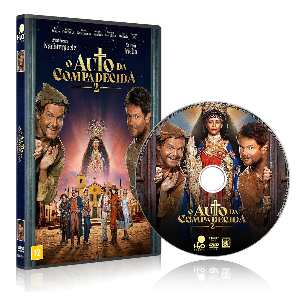 Dvd O Auto Da Compadecida 2 (2025) | Shopee Brasil