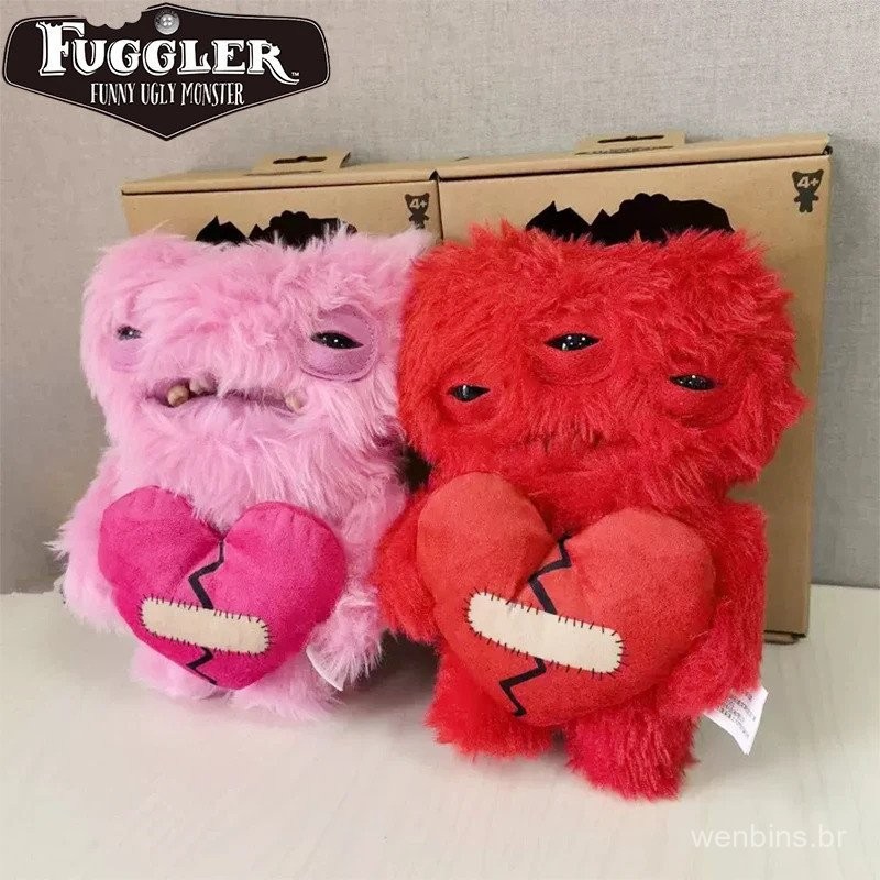 Novo Brinquedo de Pelúcia Fuggler de 23cm, Série Monstro Feio, Monstro ...