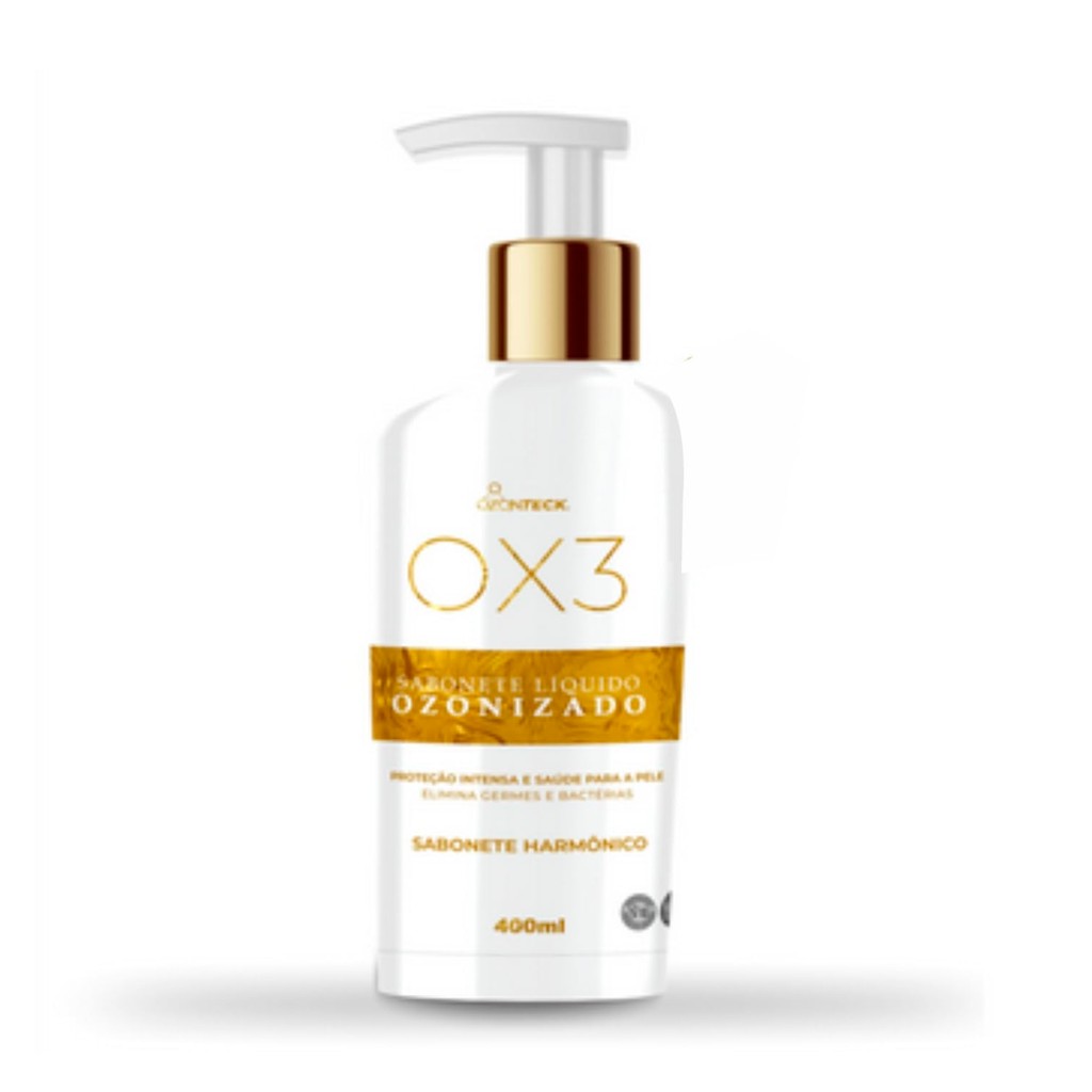 Sabonete OX3 Ozonizado Harmônico 400ml | Shopee Brasil