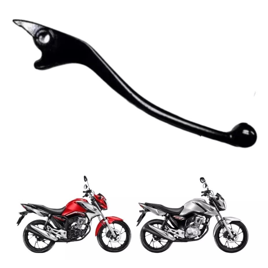 Manete Preto Freio A Disco Twister Cbx Cb250f Cb300 Titan 125 150 160 ...