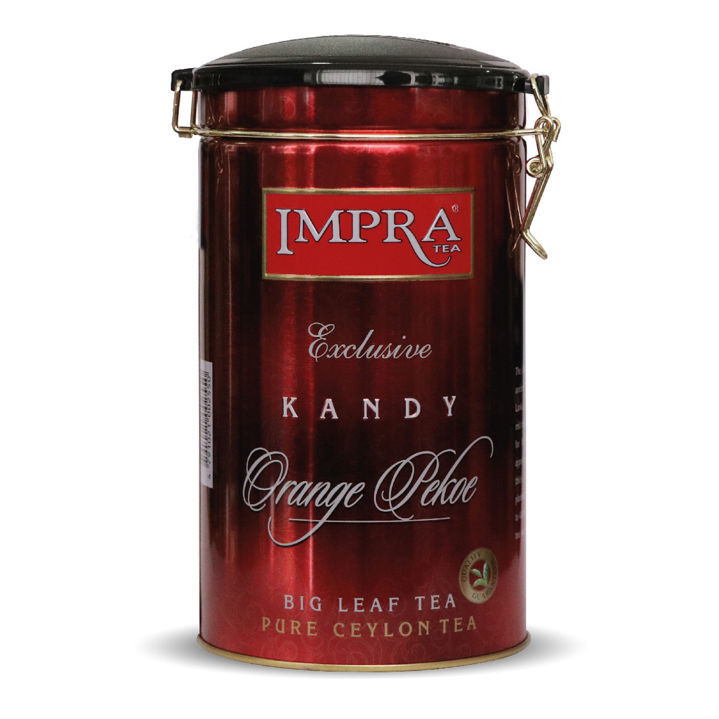 Chá Preto Ceilão Kandy Importado Impra Tea Granel Lata 250g | Shopee Brasil