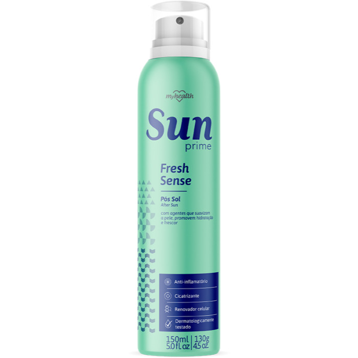 Pós Sol Spray Sun Prime My Health Aerosol 150ml | Shopee Brasil