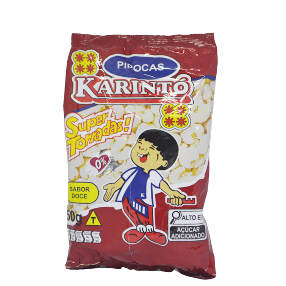 Pipoca Super Torradas Sabor Doce 50gr Karintó 10 Unidades Shopee Brasil