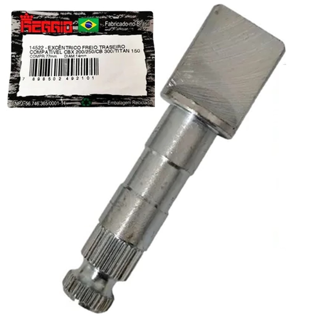 Eixo Excêntrico Abre Patim Lona Twister Cbx250 Reggio 14522 | Shopee Brasil