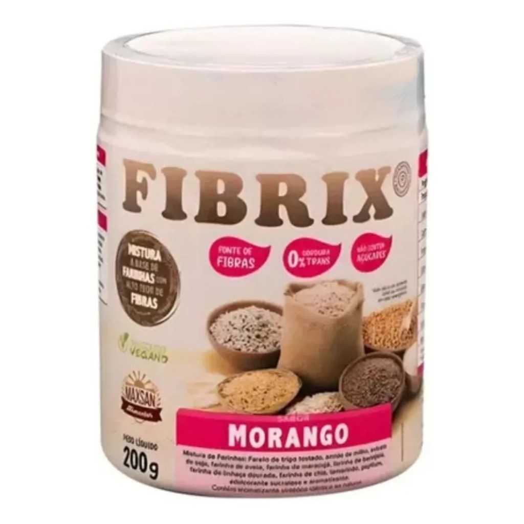 Regulador Natural Intestino Fibras Soluveis Vegan200g Fibrix | Shopee ...
