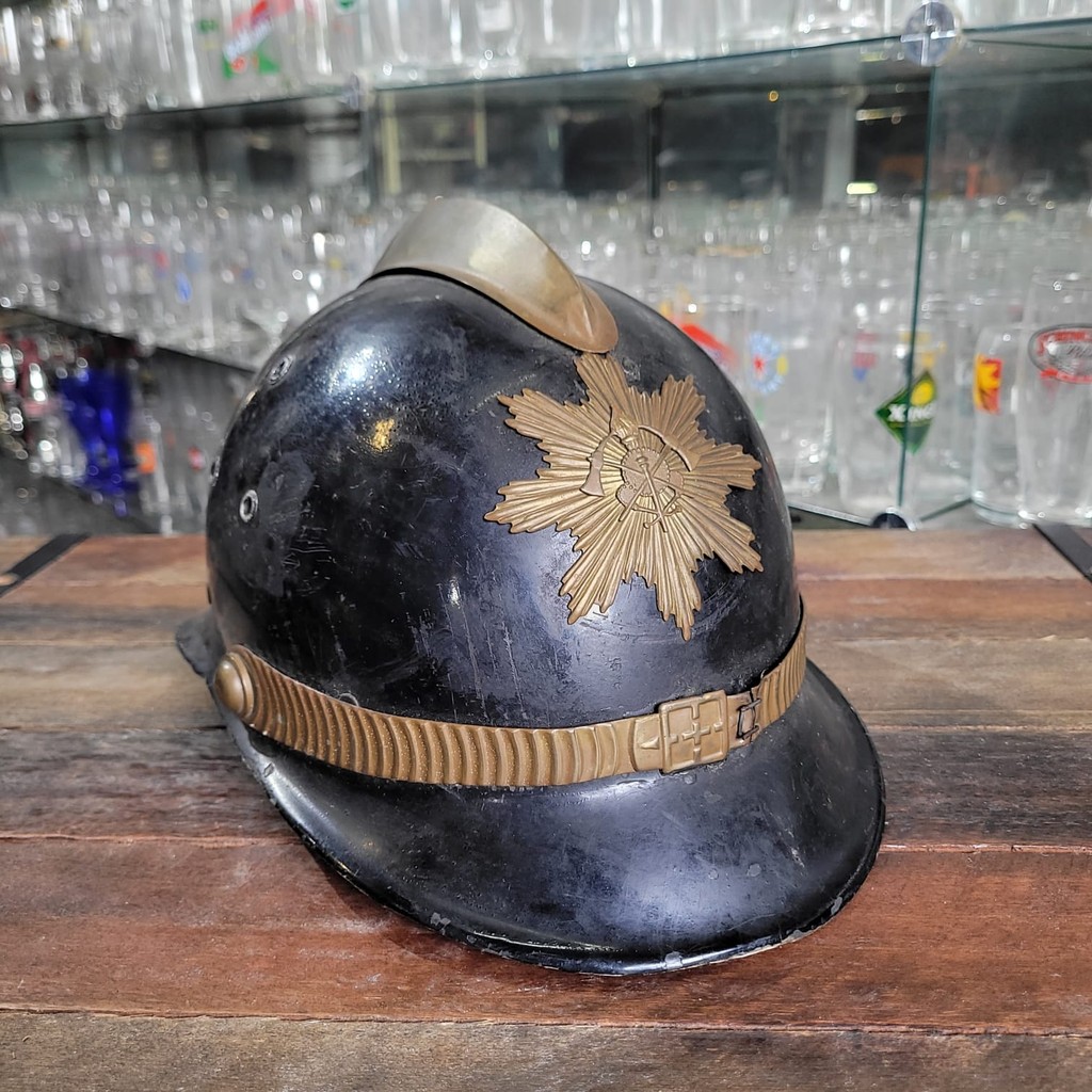Antigo Capacete de Bombeiro | Shopee Brasil