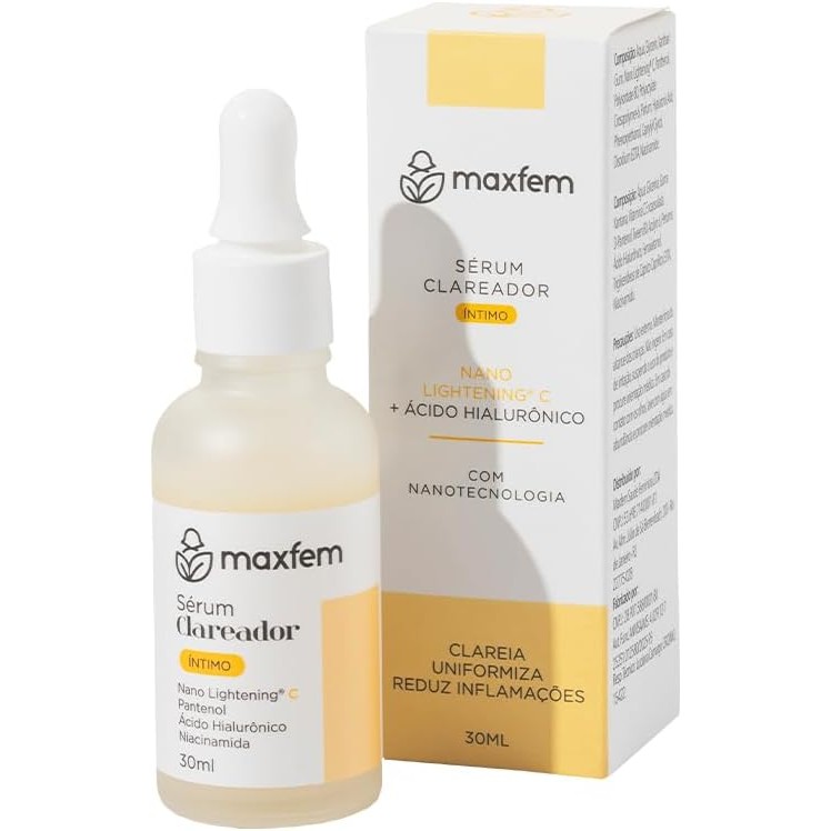 Sérum Clareador Íntimo Maxfem 30ml | Shopee Brasil