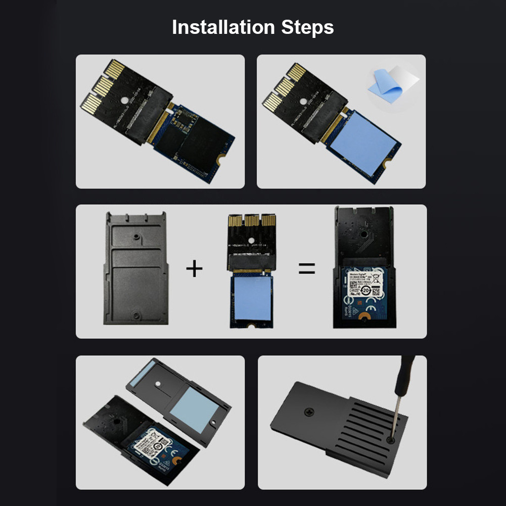 Para Xbox Series X/S Host Externo M2 NVME 2230 SSD Caixa De Conversão ...