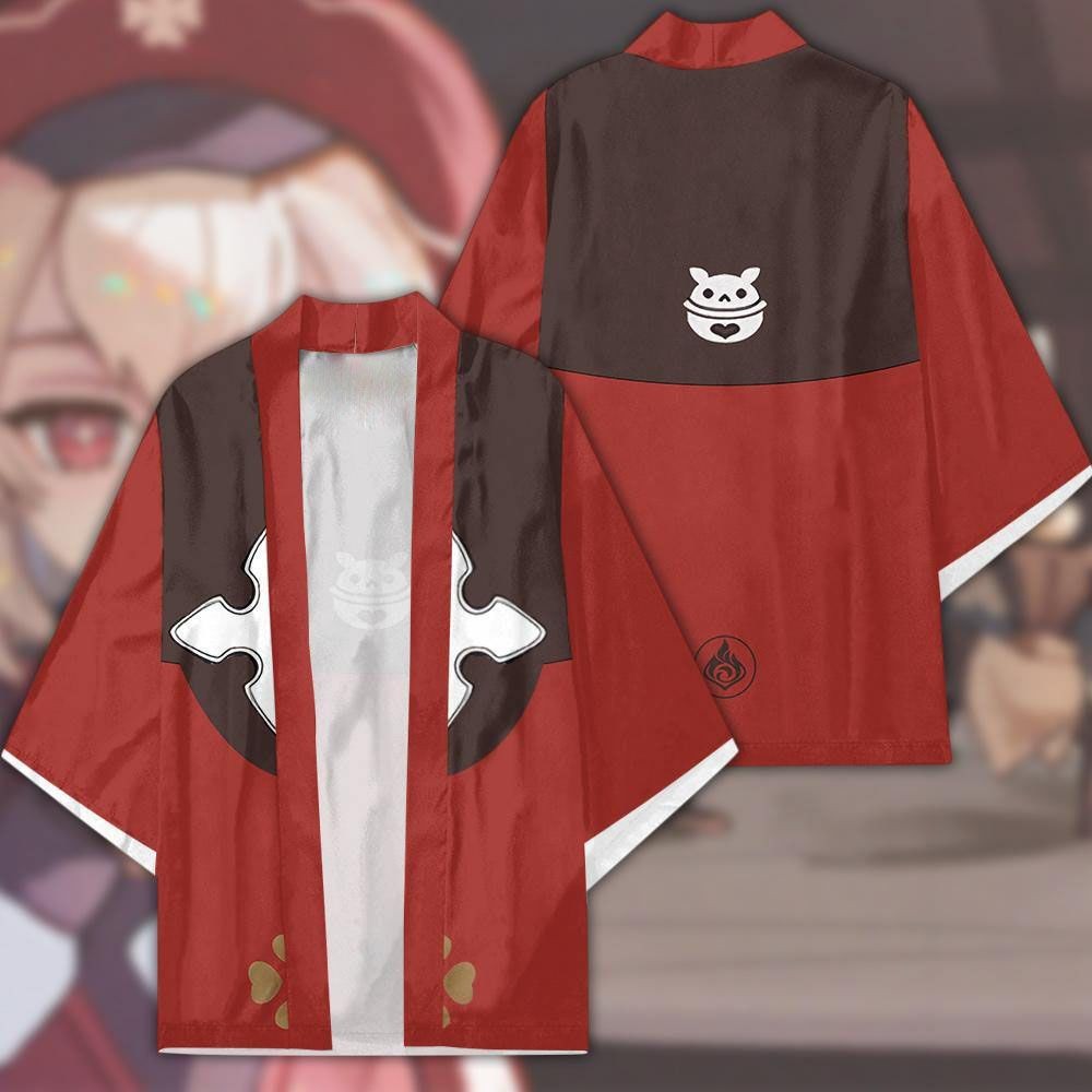 Cosplay Quimono Manto Anime Genshin Impacto Haori Traje Estilo Japonês ...