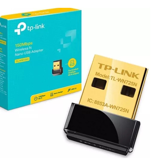 Adaptador Wireless Usb Tp Link Wn-725n 150mbps Nano Para PC/Note Book ...