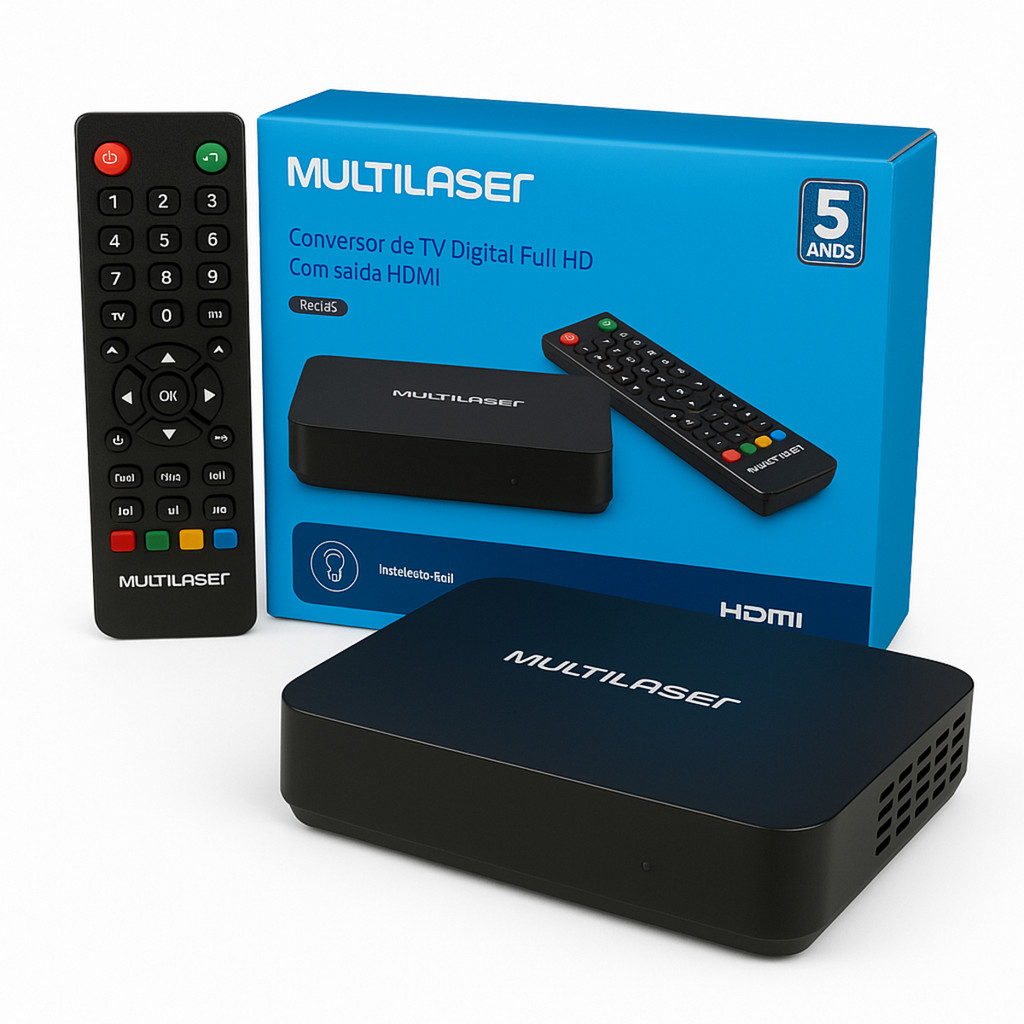 Multilaser E Gravador Digital Hdmi Full Hd Tv Analogica New | Shopee Brasil