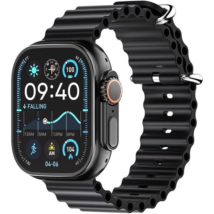 Smartwatch K9 Ultra 2 49mm Original – Chamadas Bluetooth, NFC, GPS ...