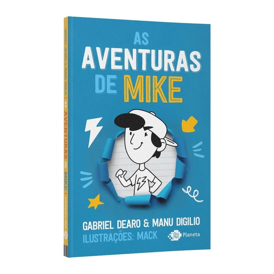 As Aventuras de Mike autor Gabriel Dearo e Manu Digilio | Shopee Brasil