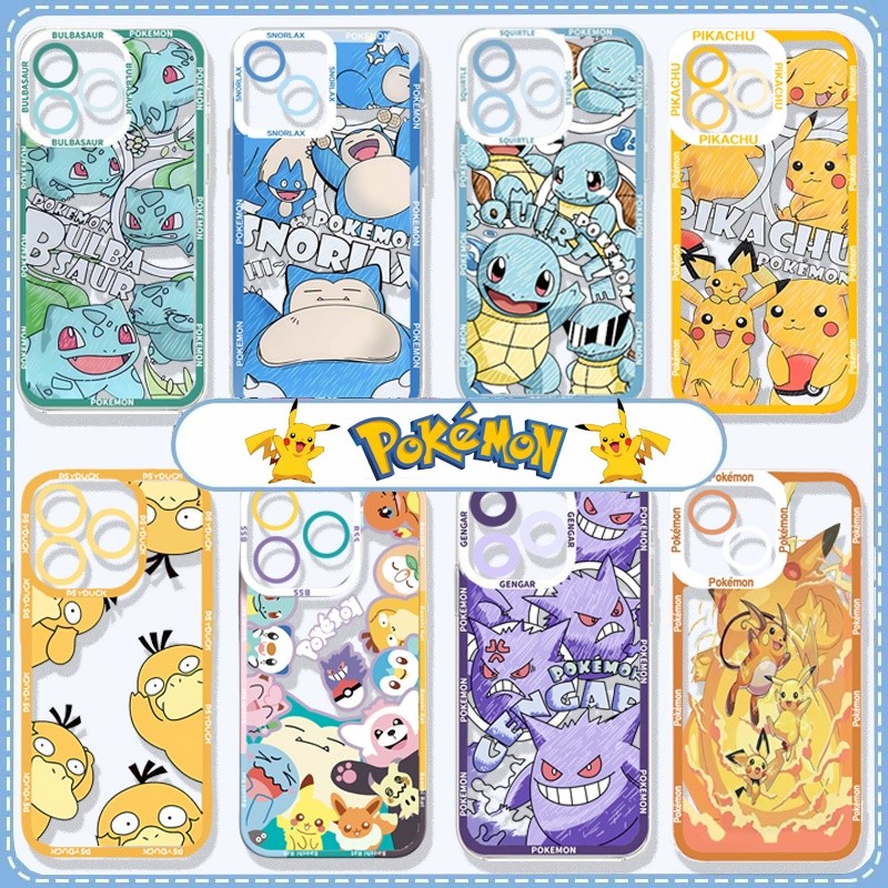 Capa Fofa De Pokemon Para Redmi A5 A3 A2 A1 Note 12 11 10 8 Plus Pro ...
