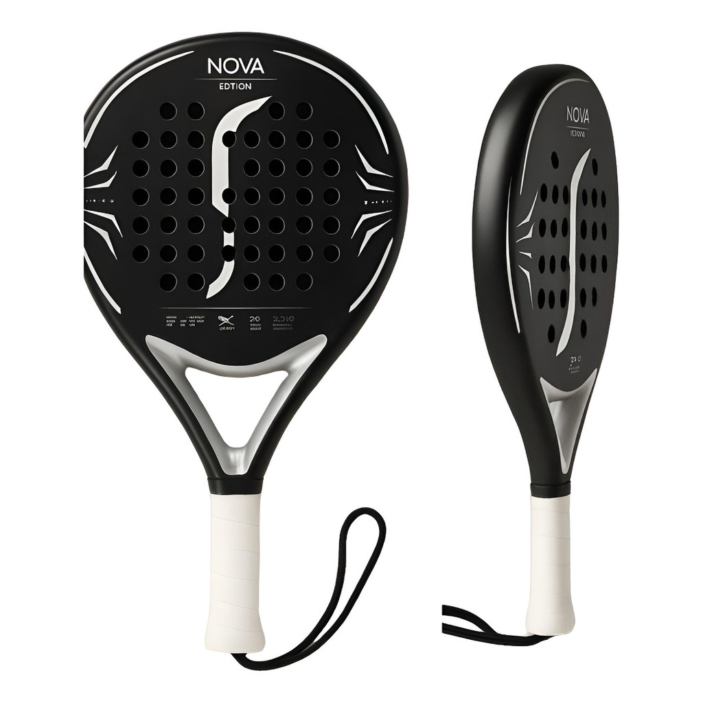 Raquete Padel Robin Soderling Nova Edition Preto Com Branco(Black ...