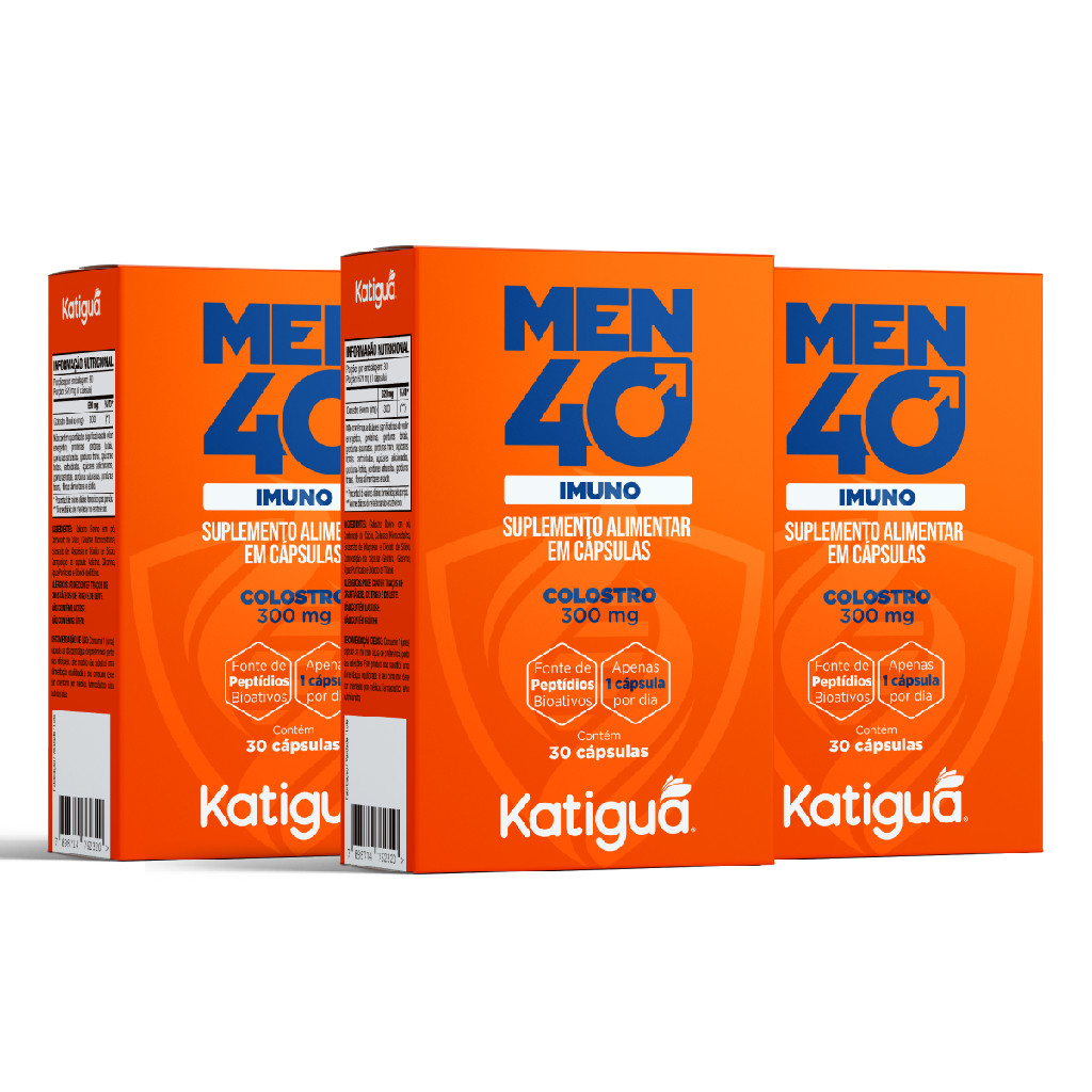 Men 40 Imuno Colostro – Pack 3 unidades (90 cáps) | Shopee Brasil