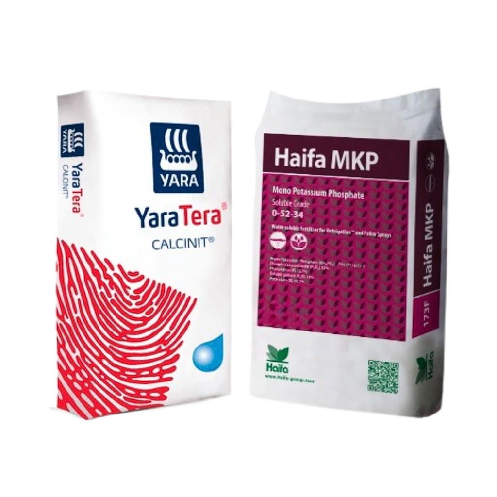 Kit Completo Fertilizantes Yara Calcinit MKP Haifa Cultivo | Shopee Brasil