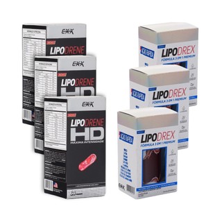 Exx Nutrition Suplemento Líquido 3x Drene Hd + 3 Lipo Drex | Shopee Brasil