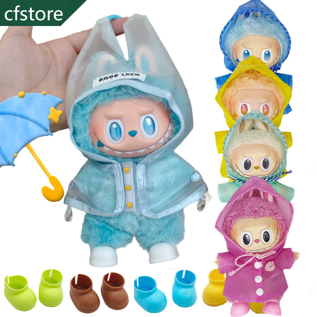 CF (Sem Bonecas) Para 17 cm Labu v1/v2/v3 Roupas Estilo Férias De Verão ...