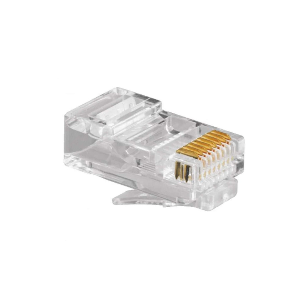 Conector RJ45 CAT5E Macho Unidade Nexans - RJ-N000.500 | Shopee Brasil